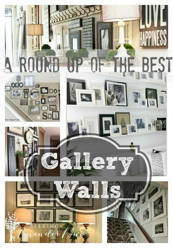 A round up of the best Gallery Walls
