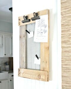 DIY Farmhouse Message Board