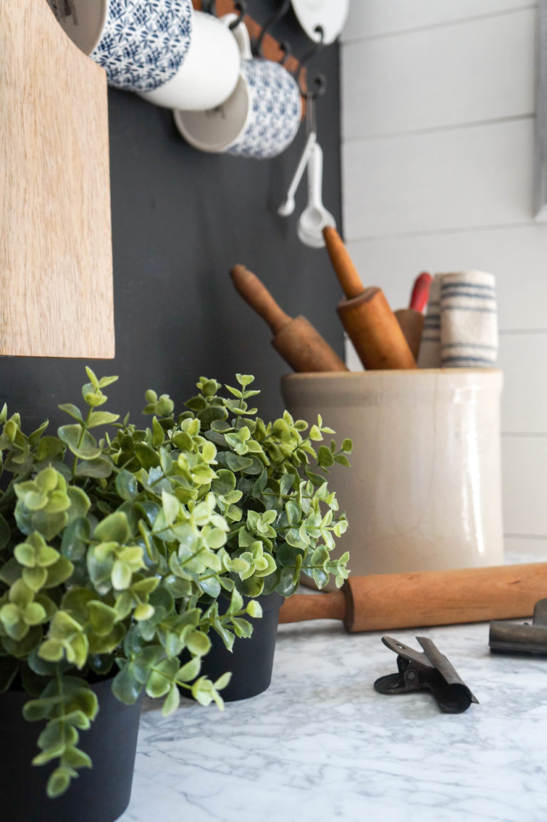 Kitchen Cart: DIY Rustic Cart with Marble Top - Seeking Lavender Lane