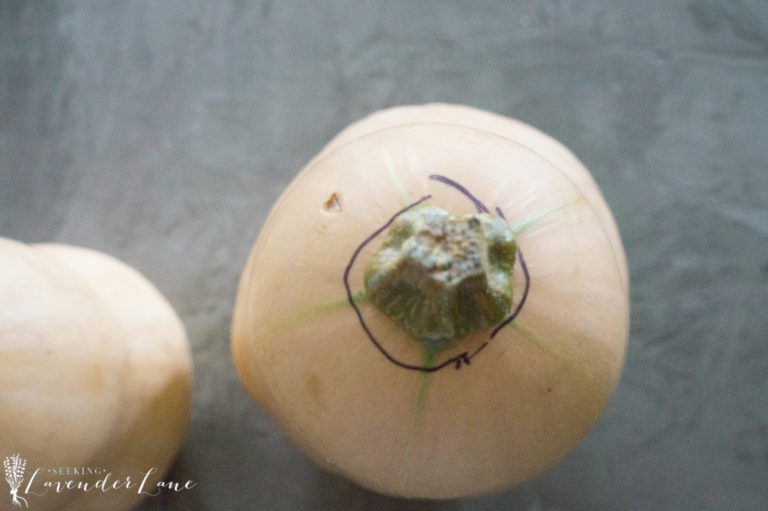 Fall Candles: DIY Squash Fall Candles - Seeking Lavender Lane