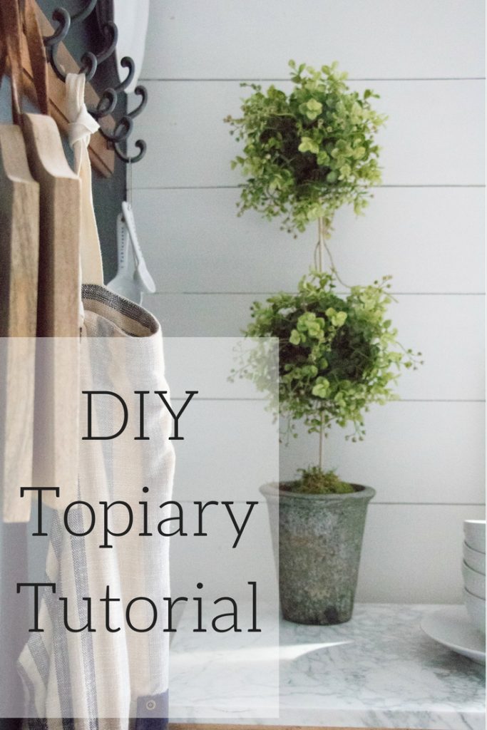 DIY Topiary Tutorial - Seeking Lavender Lane