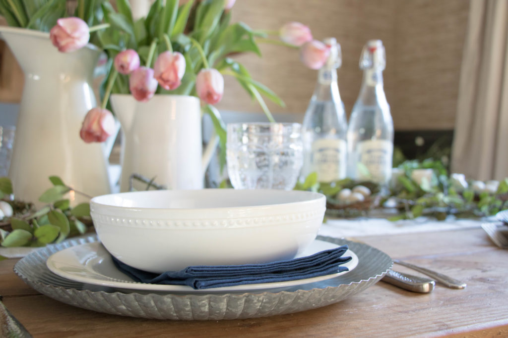 Modern Farmhouse Easter Table - Seeking Lavender Lane