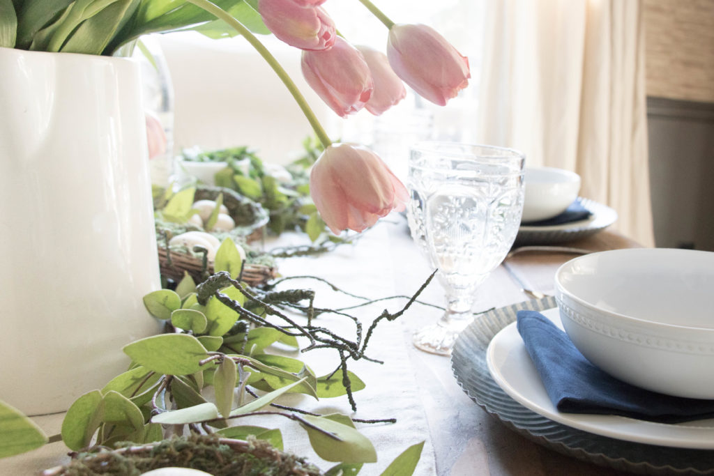 Modern Farmhouse Easter Table - Seeking Lavender Lane