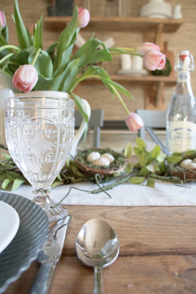 Modern Farmhouse Easter Table - Seeking Lavender Lane