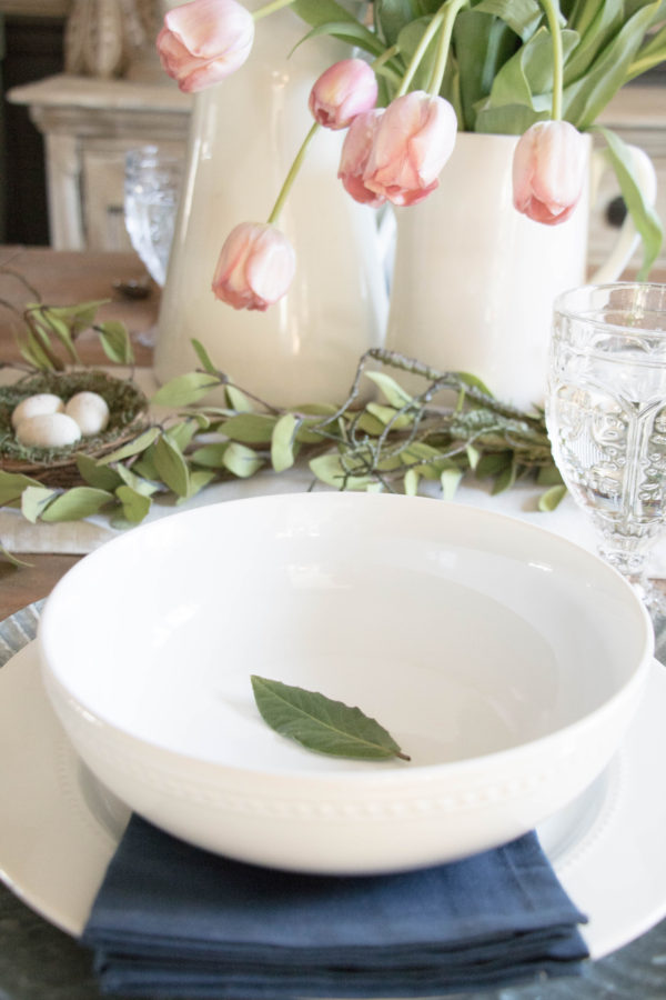 Modern Farmhouse Easter Table - Seeking Lavender Lane