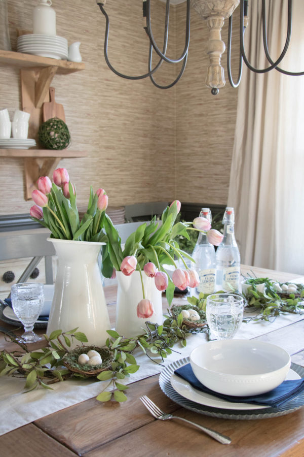 Modern Farmhouse Easter Table - Seeking Lavender Lane