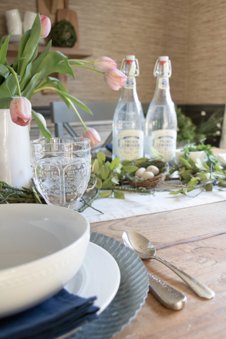 Modern Farmhouse Easter Table - Seeking Lavender Lane