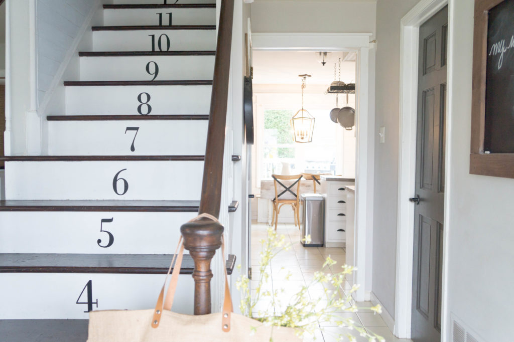 Farmhouse Numbered Steps - Seeking Lavender Lane