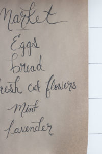 DIY Butcher Paper Holder - Seeking Lavender Lane