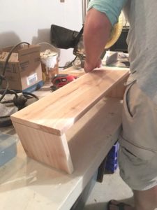 DIY Butcher Paper Holder - Seeking Lavender Lane