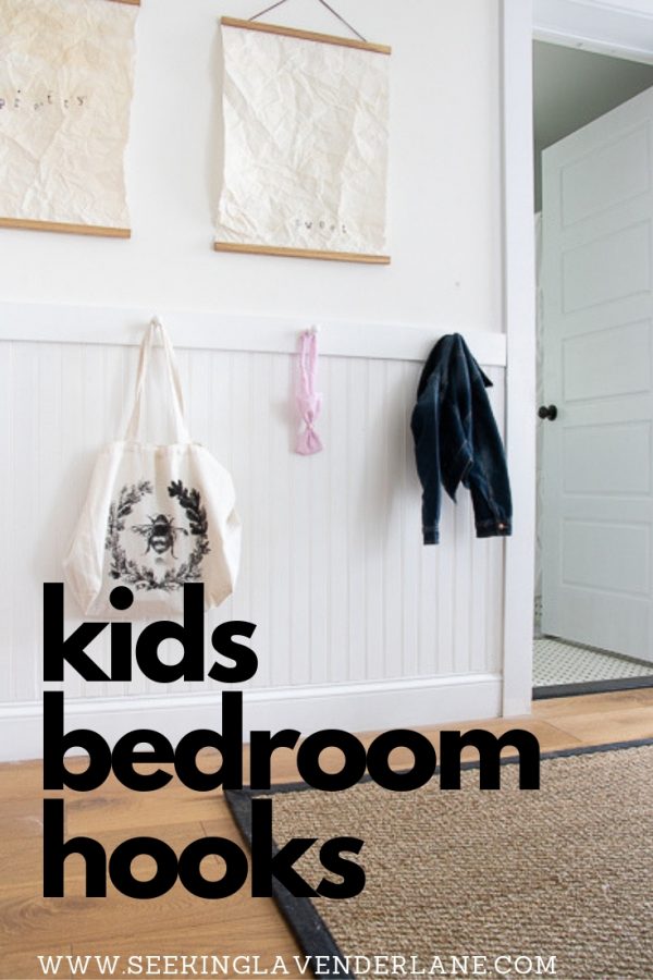 Kid's bedroom hooks - Seeking Lavender Lane