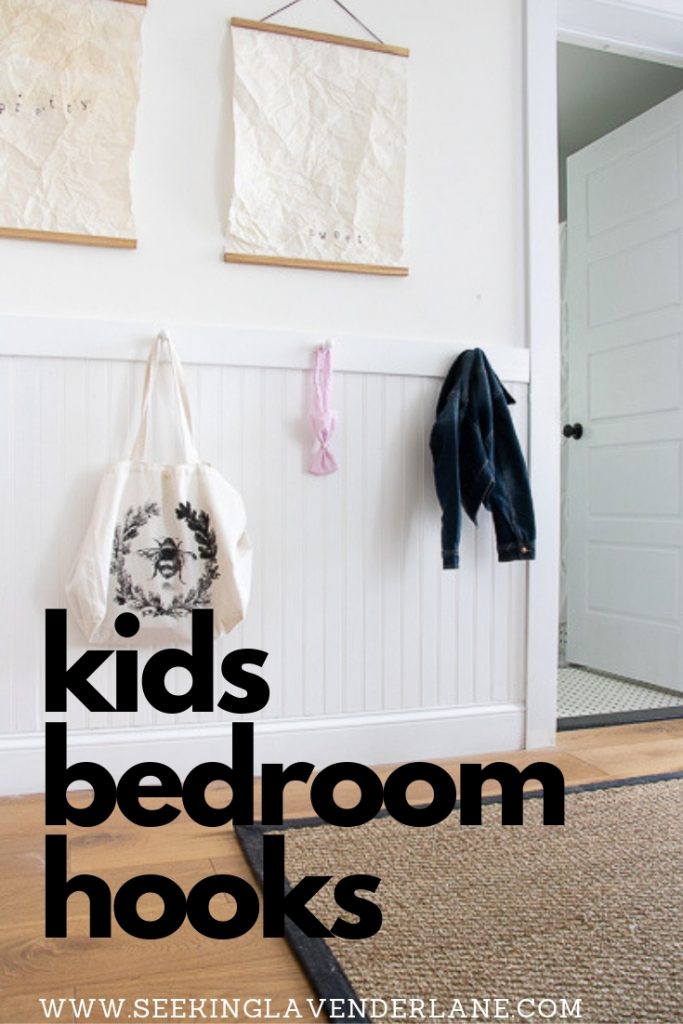 Kid's bedroom hooks - Seeking Lavender Lane