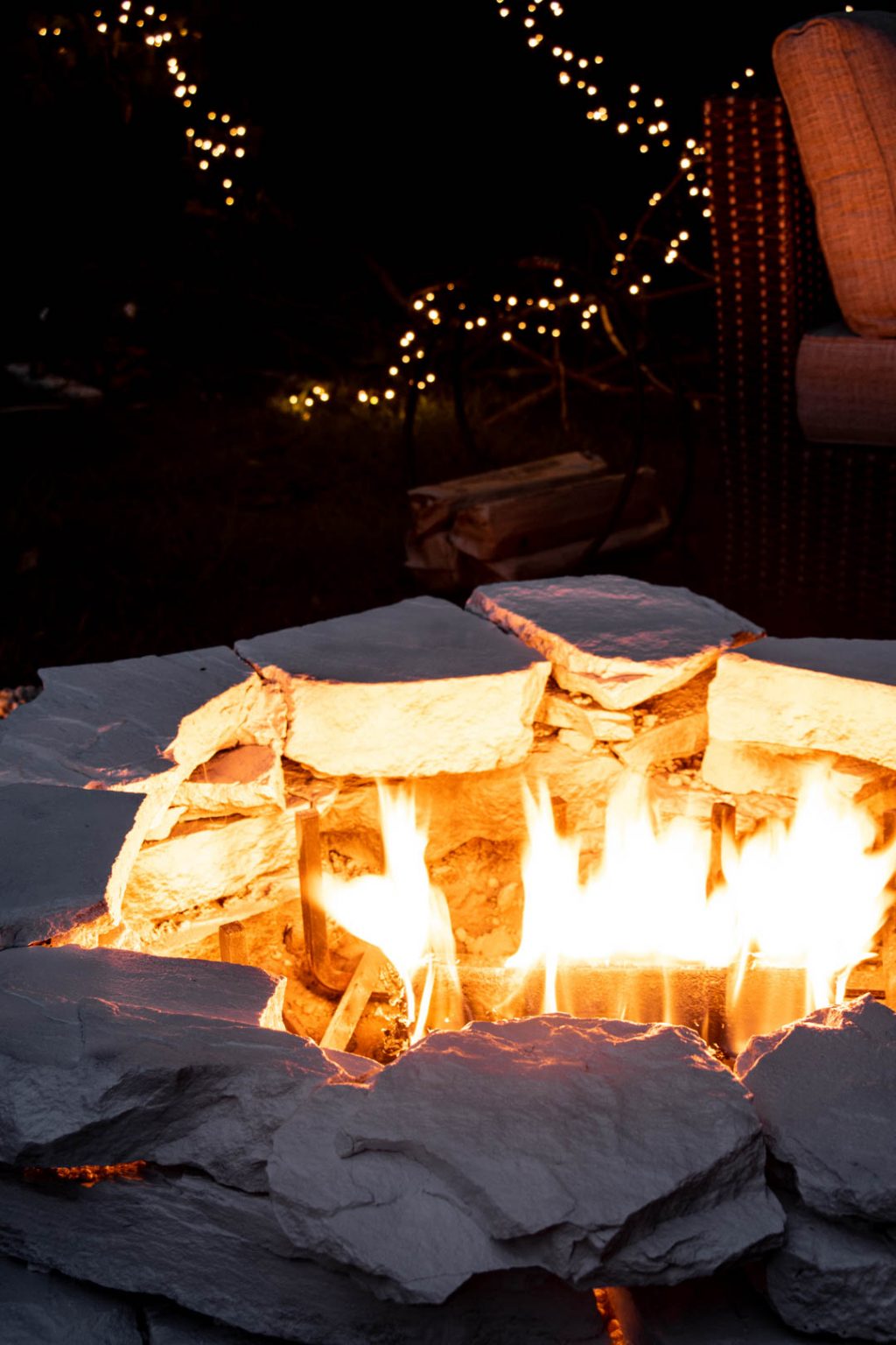 Cozy Summer Fire-pit - Seeking Lavender Lane