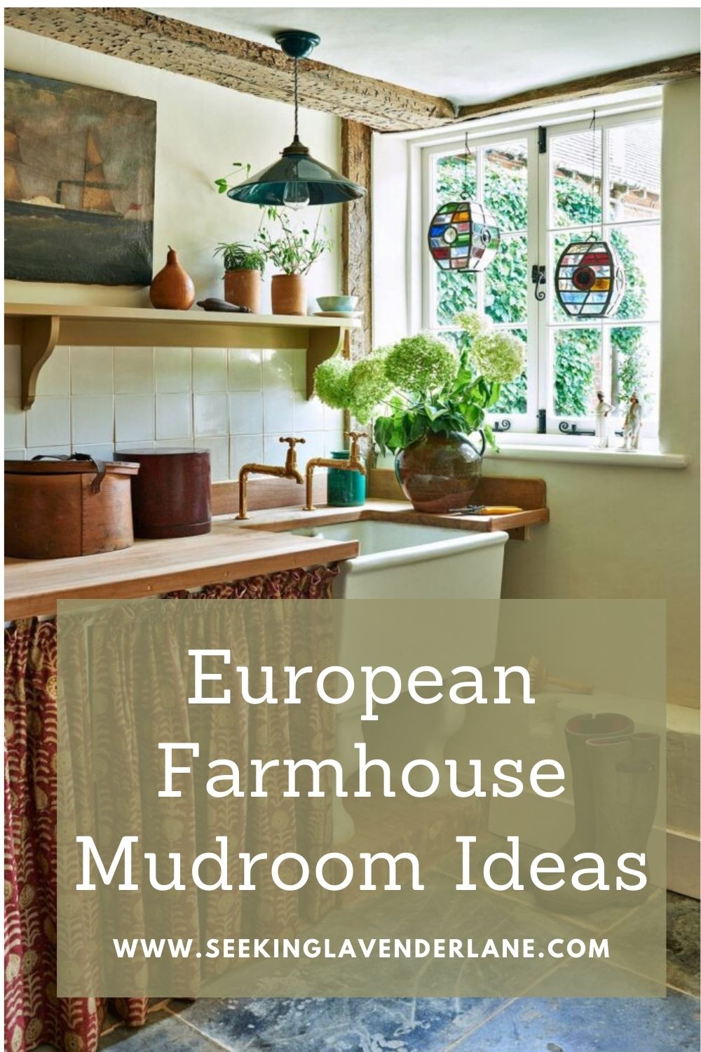 European Farmhouse - Seeking Lavender Lane