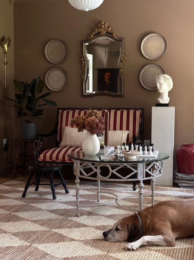 European Lounge Room - Seeking Lavender Lane