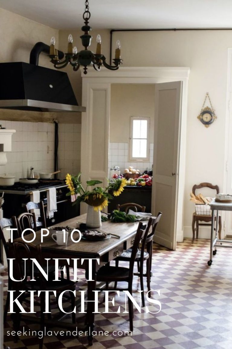Top 10 Unfit Kitchen Designs - Seeking Lavender Lane