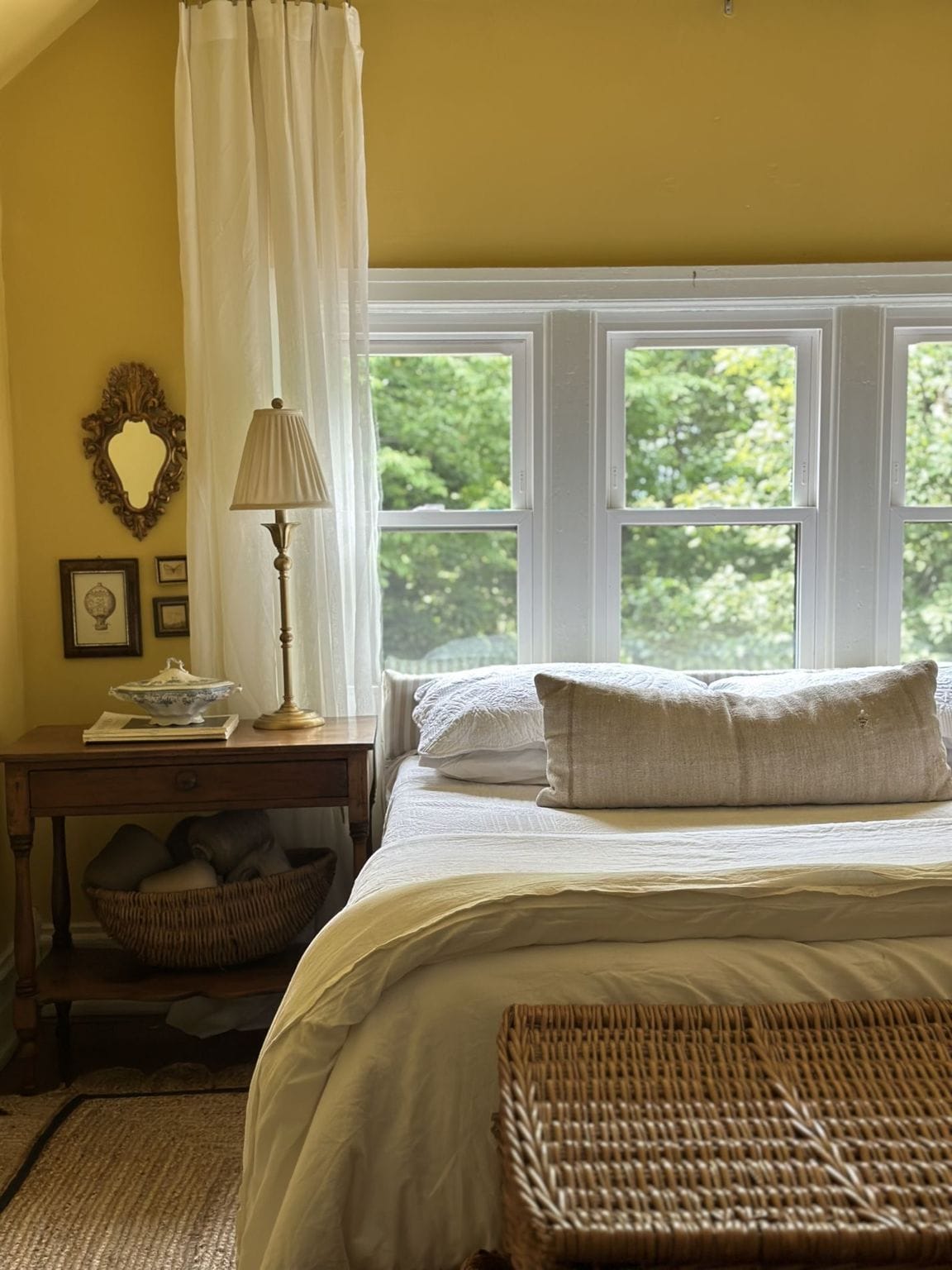 Yellow Cottage Guest Room Reveal - Seeking Lavender Lane